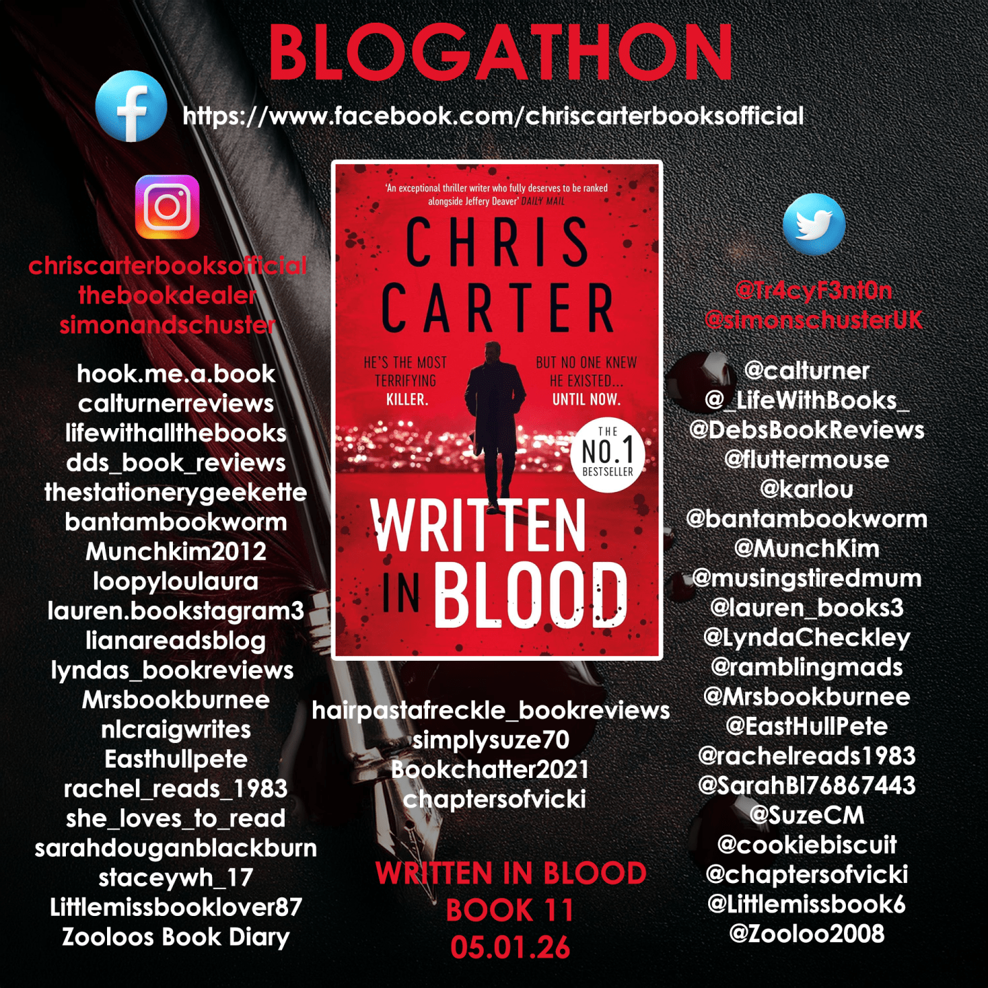 Chris Carter: Written In Blood – Portable Magic
